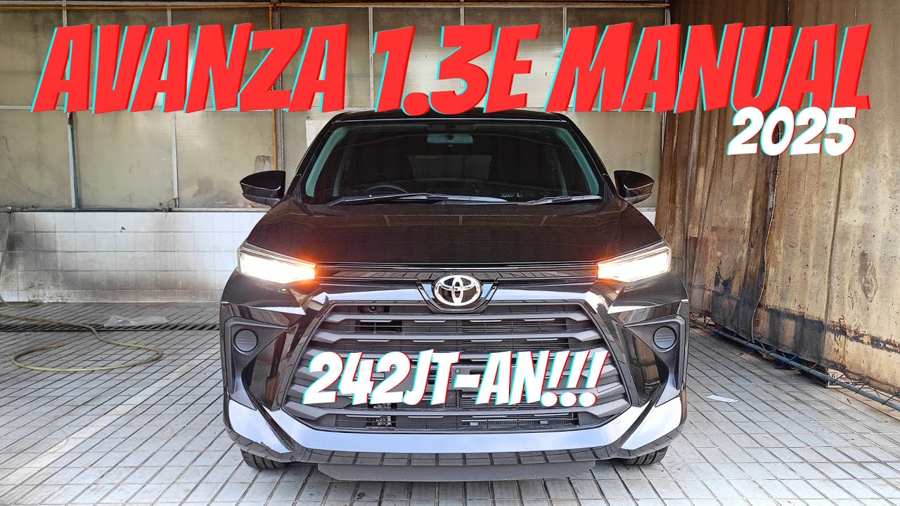 AVANZA TYPE E MANUAL 2025!!! #toyota #avanza #toyotaavanza - YouTube