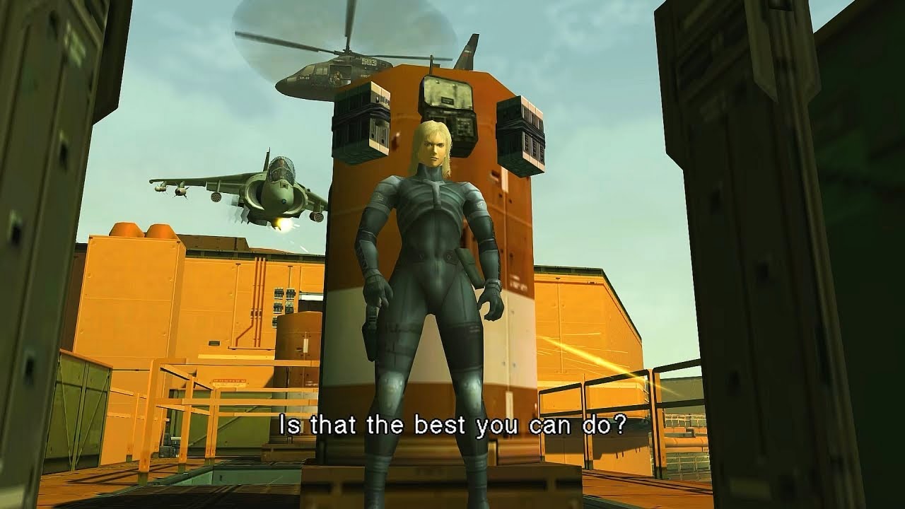 Harrier boss fight (MGS2) - YouTube