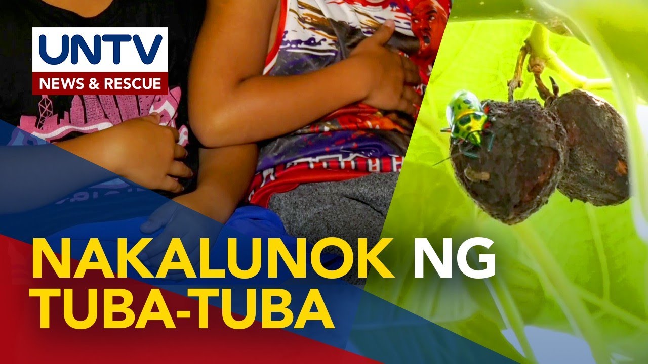 13 bata, nalason umano dahil sa kinaing bunga ng tuba-tuba - YouTube