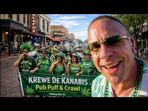 WEED Appreciation Day Pub Puff and Crawl  with Krewe De Kannabis Pensacola FL