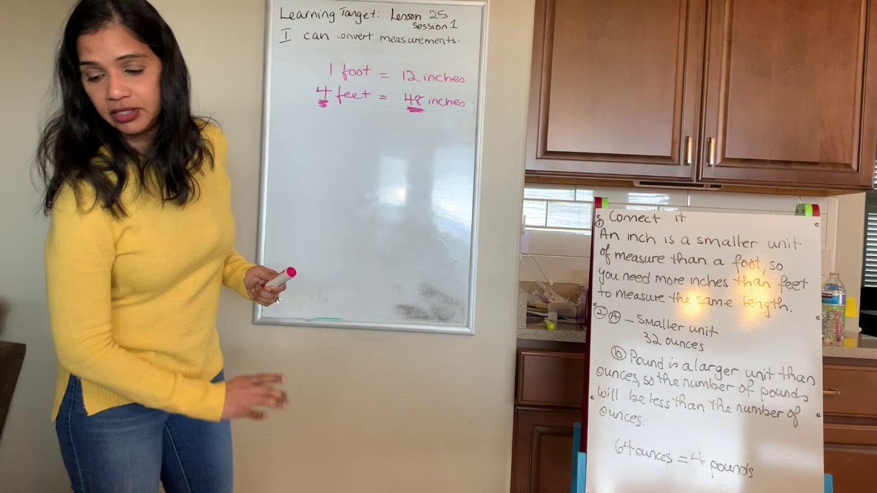 Mrs. Mathews Lesson 25 Session 1 5th Grade Math - YouTube