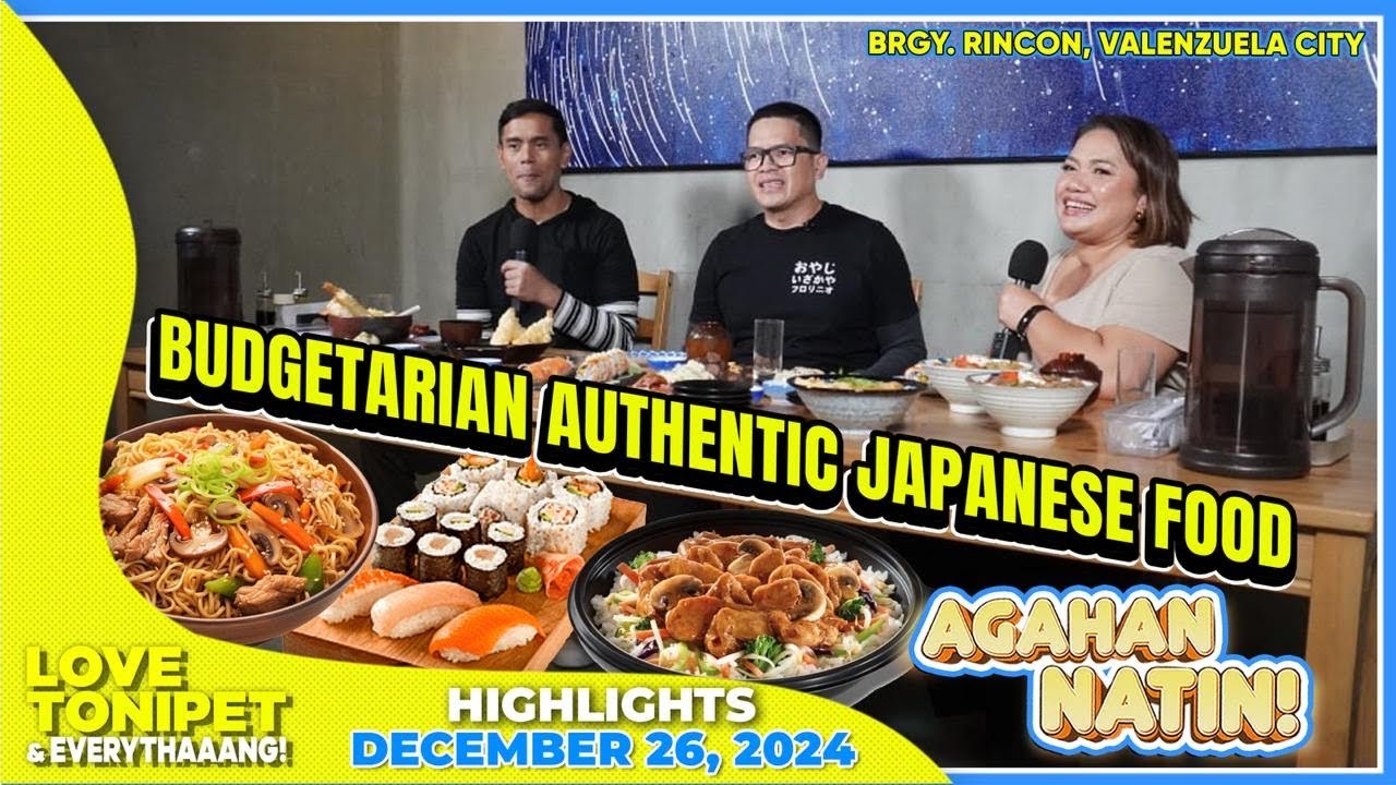 AUTHENTIC JAPANESE FOOD NA MATATAGPUAN SA BRGY. RINCON, VALENZUELA CITY ...