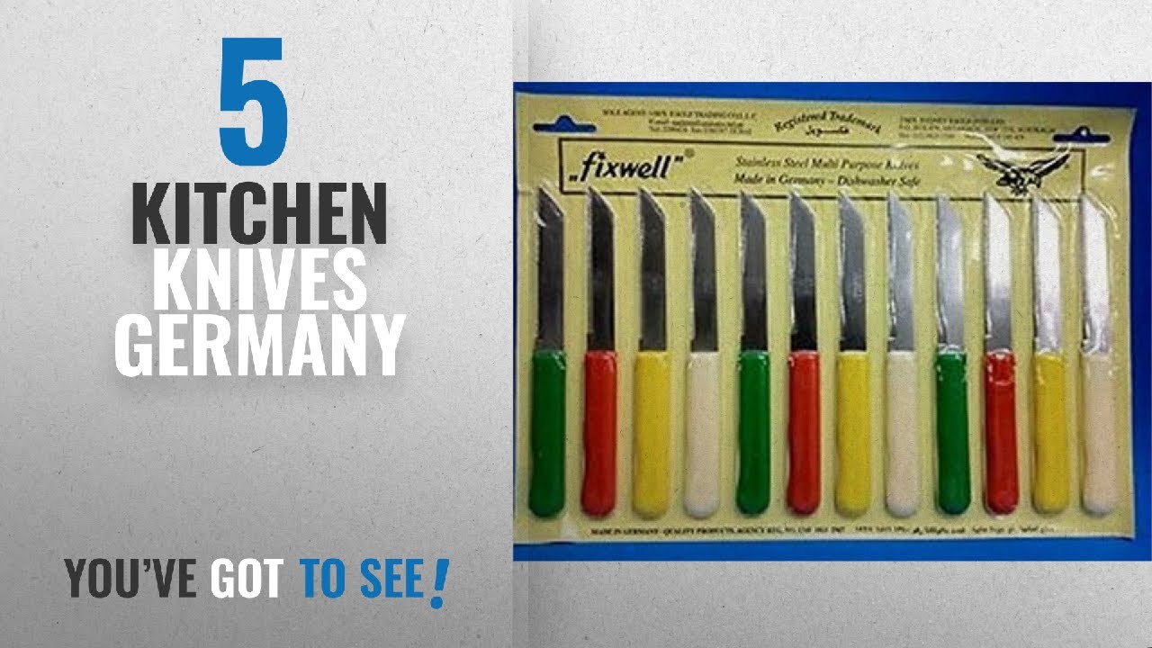Top 10 Kitchen Knives Germany [2018]: AKR Fixwell Stainless Steel Sharp ...