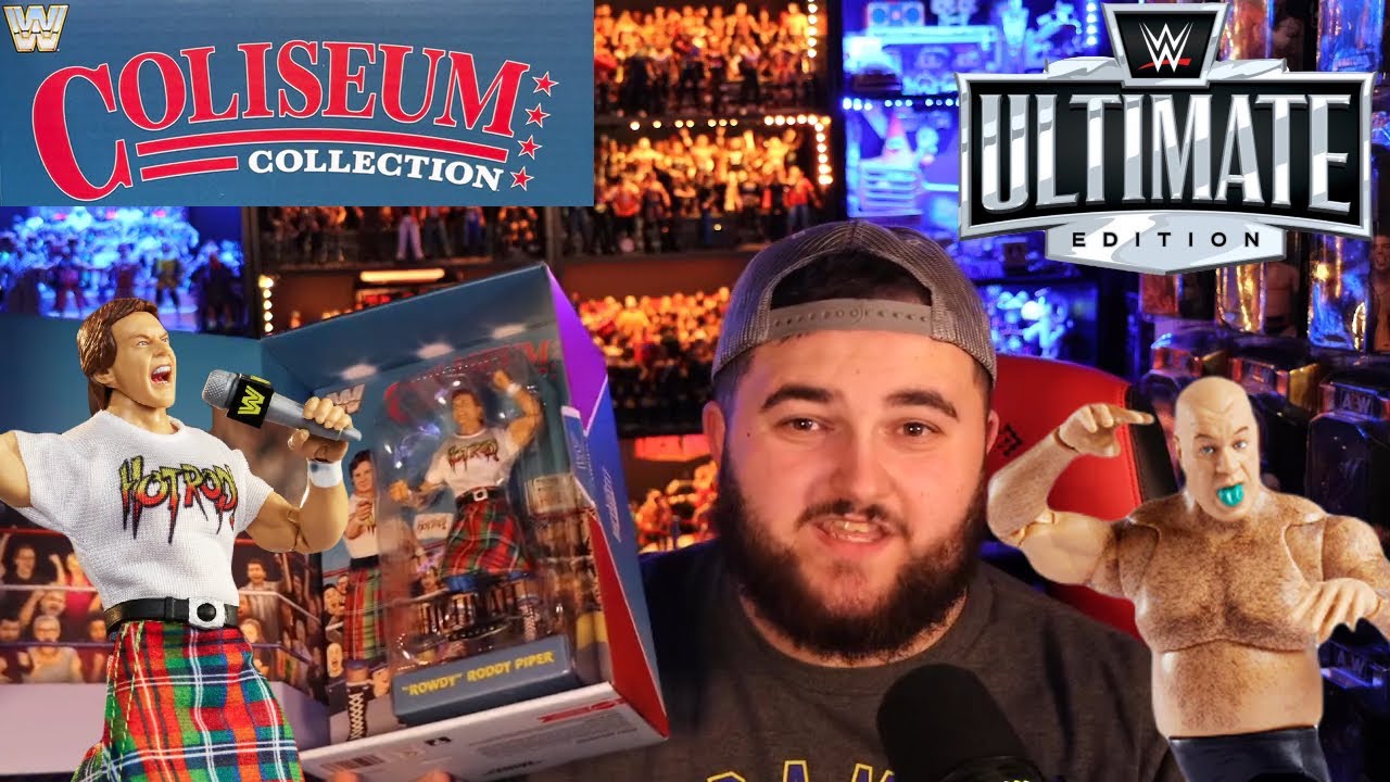 WWE ULTIMATE EDITION COLISEUM COLLECTION RODDY PIPER & GEORGE THE ...