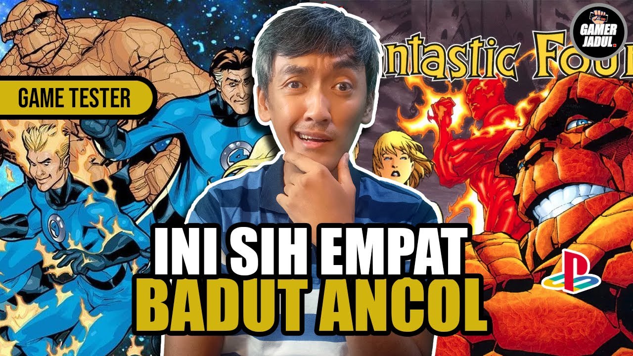 FANTASTIC FOUR PS1 (1997) | Retro Gaming PLAYSTATION - YouTube