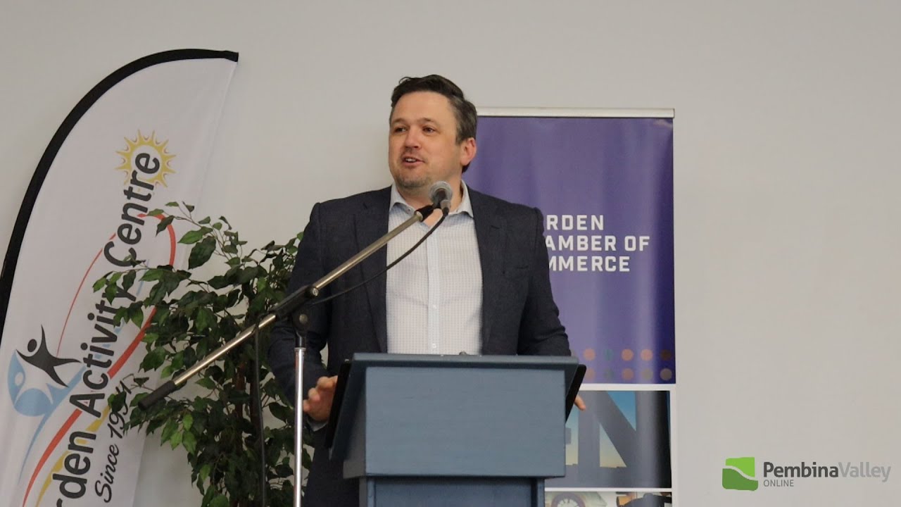 State of the City Address Morden Mayor Brandon Burley 2023 - YouTube