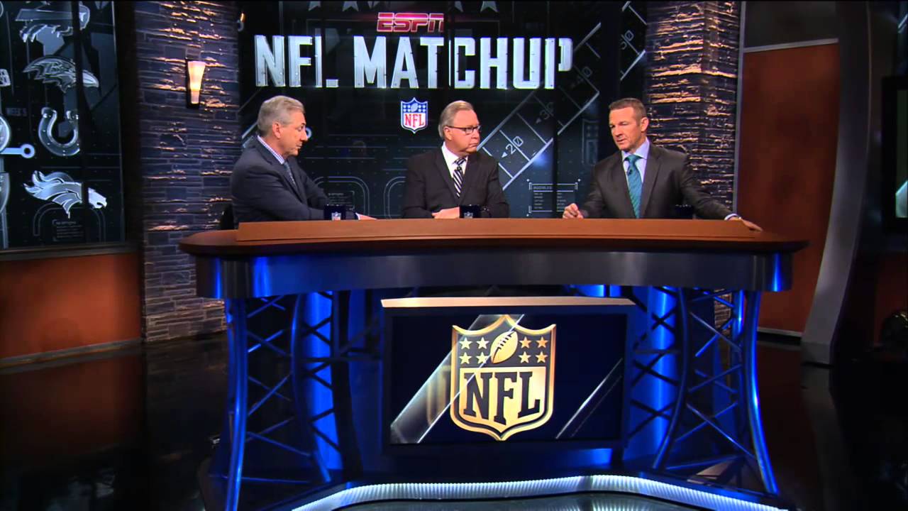 ESPN NFL MATCHUP SHOW Preview for week 9 - YouTube