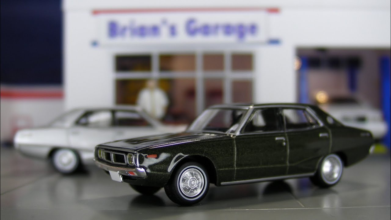 TLV NEO LV-N270a +荻窪魂 Vol.9 1972 Nissan Skyline 2000 GT-X (銀/深綠) - YouTube