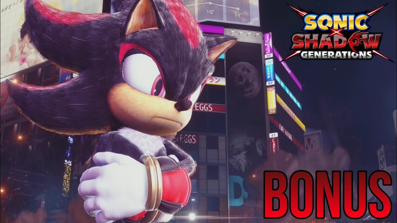Sonic 3 The Movie Tokyo DLC - Shadow Generations - YouTube