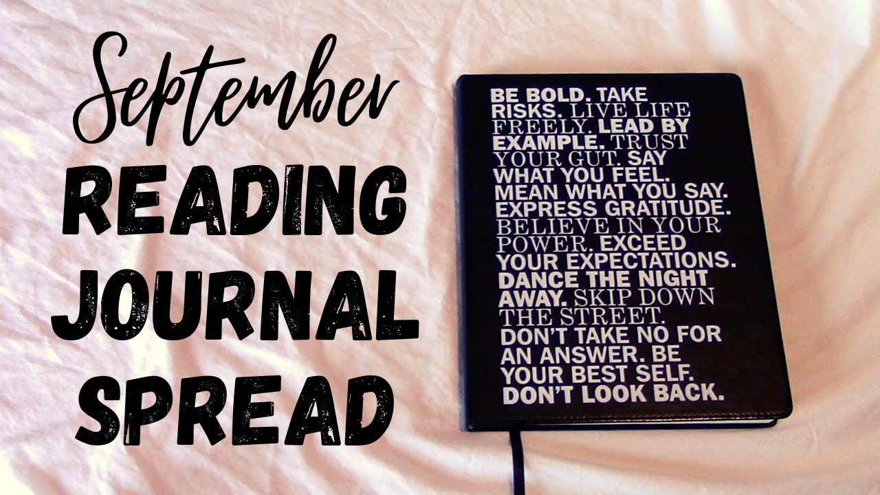 September Reading Journal Spread 🍂 - YouTube