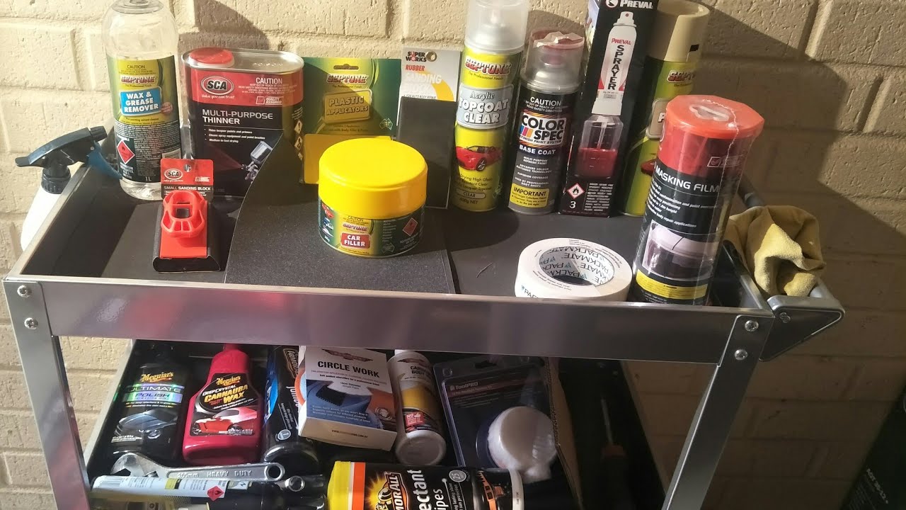 DIY Aerosol Spot Repair: Tools & Materials - YouTube