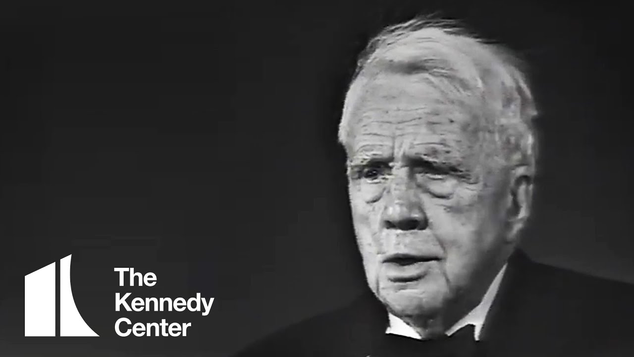 Robert Frost recites 4 of his poems (1962) | The Kennedy Center - YouTube