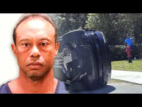 Tiger Woods Officially Charged With DUI After Florida Rollover Car Crash