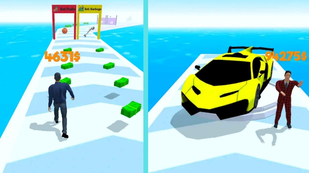 Debt Run 3D -From Poor To Rich games - Walkthrough All Levels Gameplay ...