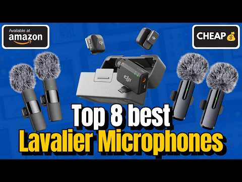 🔥 Top 8 Best and Cheap LAVALIER MICROPHONES of Amazon [2026] Budget 👍 Quality/Price ✅