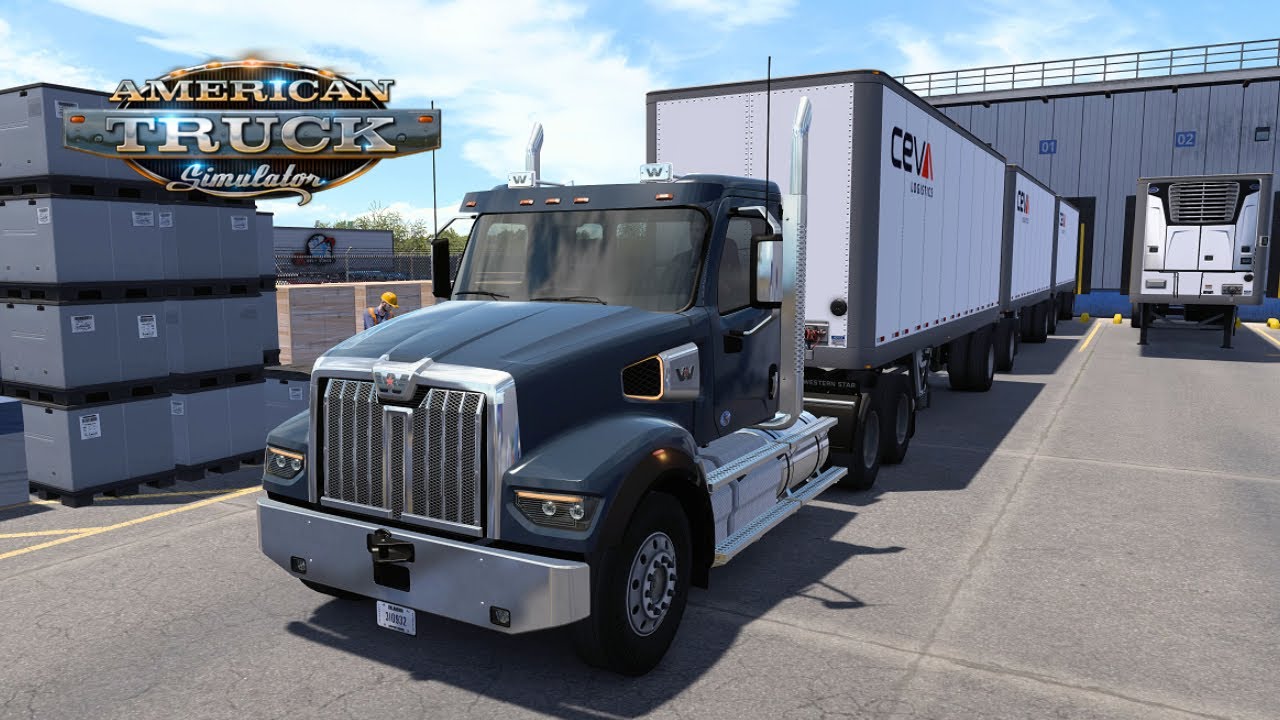 Oklahoma | First time hauling triple trailer | ATS | 4K60fps - YouTube