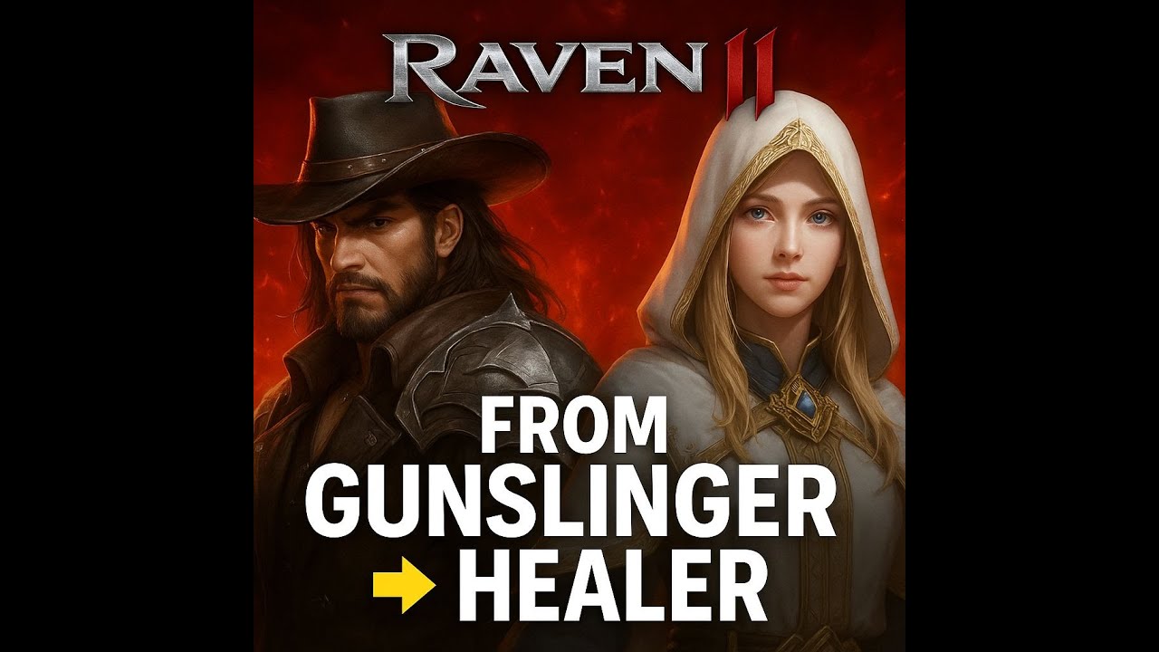 🔴 RAVEN 2 LIVE | Major Update Day 5 | Gunslinger Healer Class Change ...