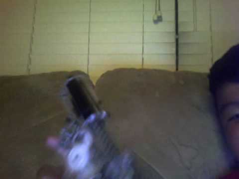 my homemade airsoft machine gun - YouTube