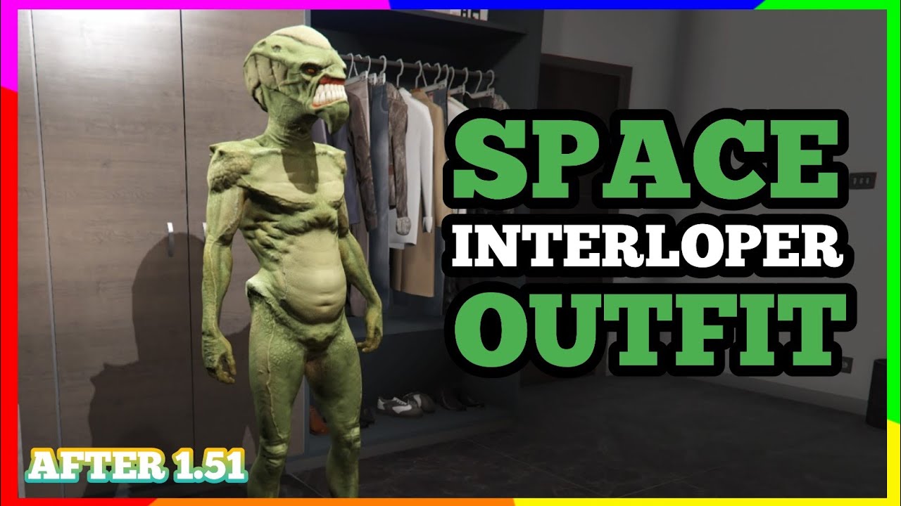 HOW TO GET THE SPACE INTERLOPER OUTFIT (MODDED ALIEN OUTFIT) IN GTA 5 ONLINE *easy* ( +$150,000 ...