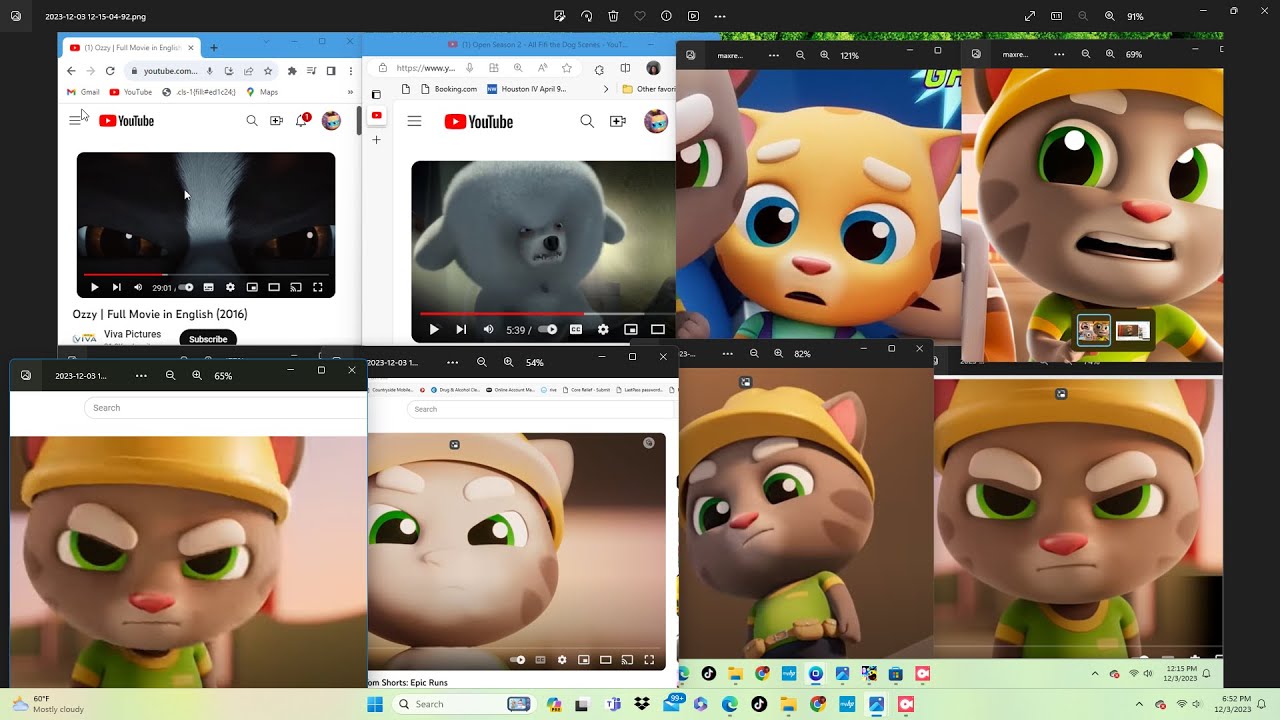 Talking Tom Vs Pac Man1 Youtube