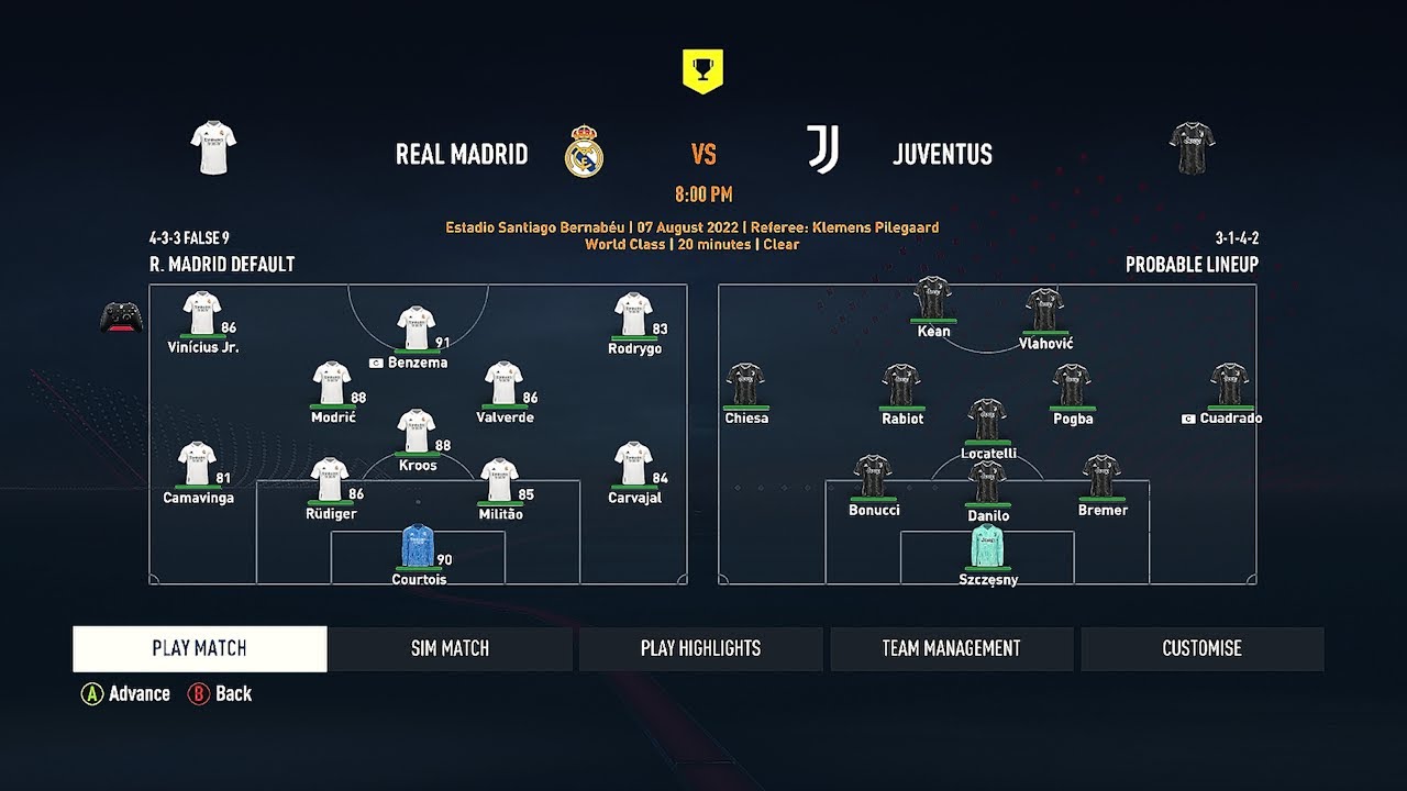 Flash Fifa 23 Championship Live Gameplay Real Madrid Vs Juventus!! # ...