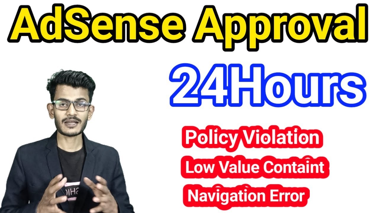 AdSense Approval In 24 Hours, Google AdSense Approval For WordPress and ...