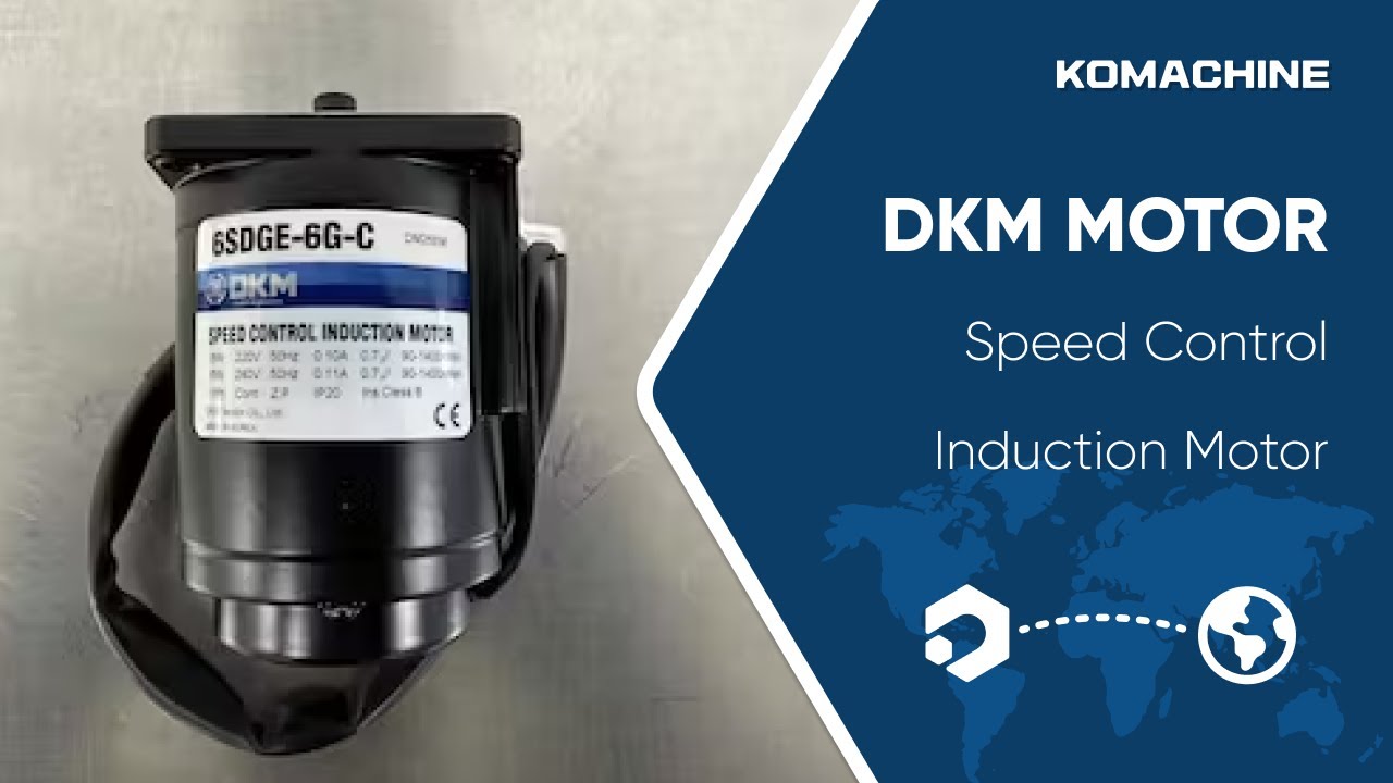 DKM MOTOR / Speed Control Induction Motor (6SDGE-6G-C) / INV-03477 ...