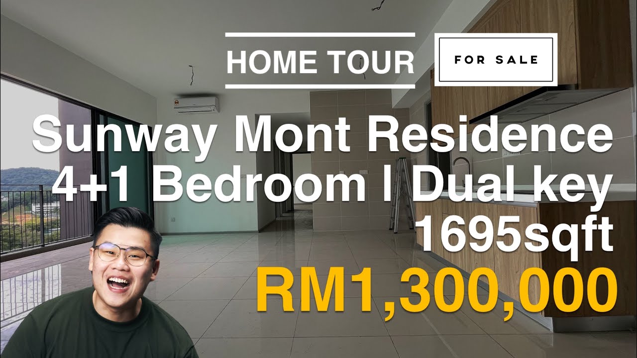 [Sunway Mont Residence] Mont Kiara | 1695sqft | 4+1 Bedroom | Dual Key ...