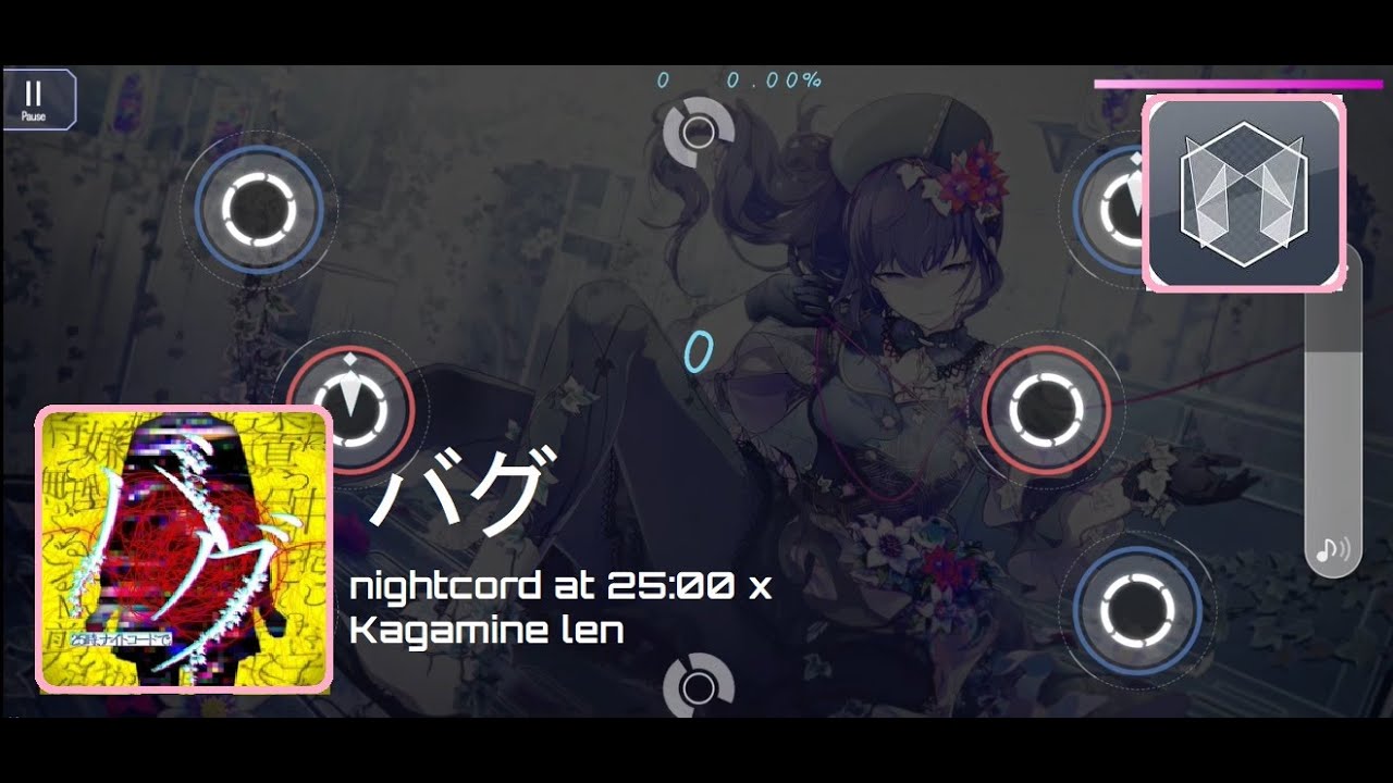 Malody 】Bug - nightcord at 25:00 x Kagamine len | normal lv.14 m4 - YouTube