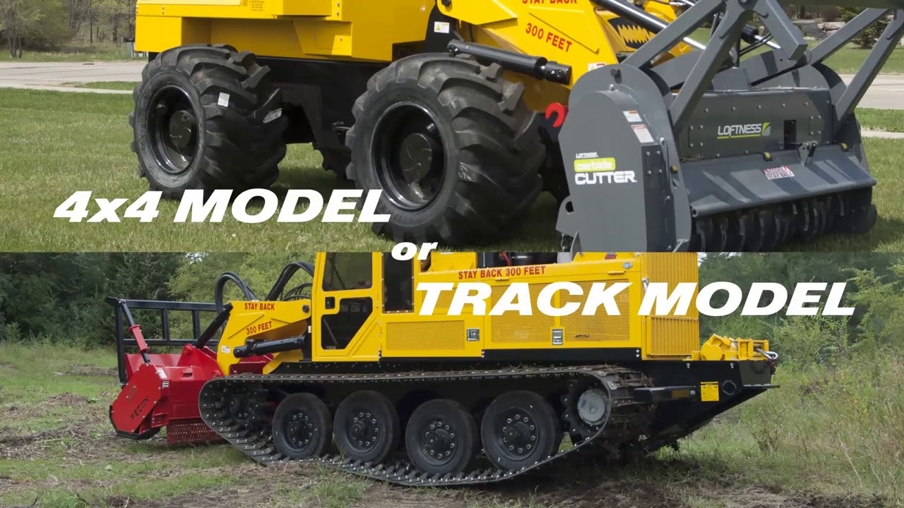 Geo-Boy | Brush Cutter Tractor by Jarraff Industries Inc - YouTube