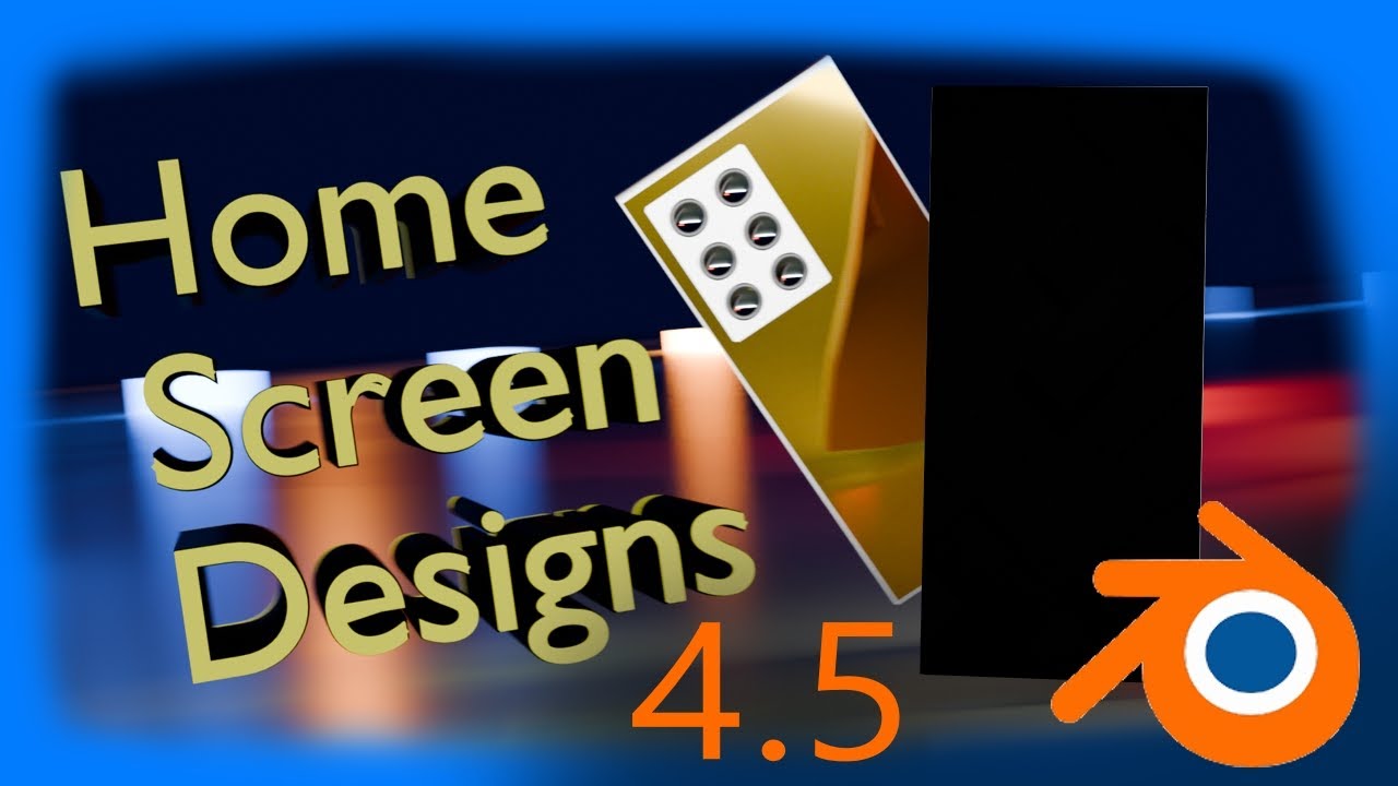 (S:1)(#170) Blender Tutorial: How to make a Phone Background. Posh ...