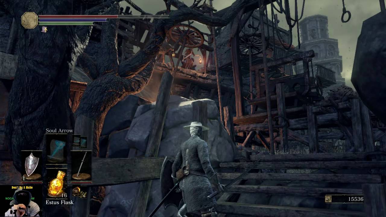 Dark Souls 3 Part 4b Sins of hollow undead settlement scams as sorcerer ...