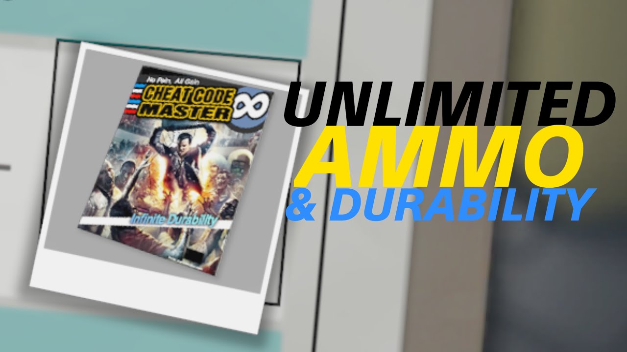 How To Unlock Infinite AMMO & DURABILITY In DEAD RISING DELUXE REMASTER ...