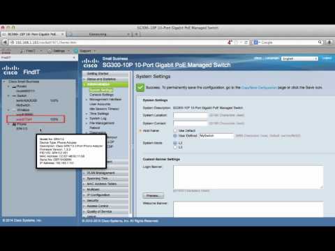 Cisco Small Business FindIT Video on Demand - YouTube