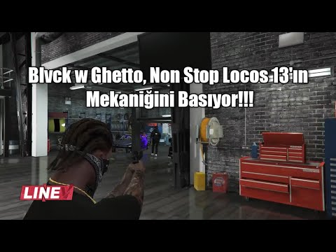 Blvck w Ghetto, Non Stop Locos 13'ın Mekaniğini Basıyor!!! | İlk İcraat ...