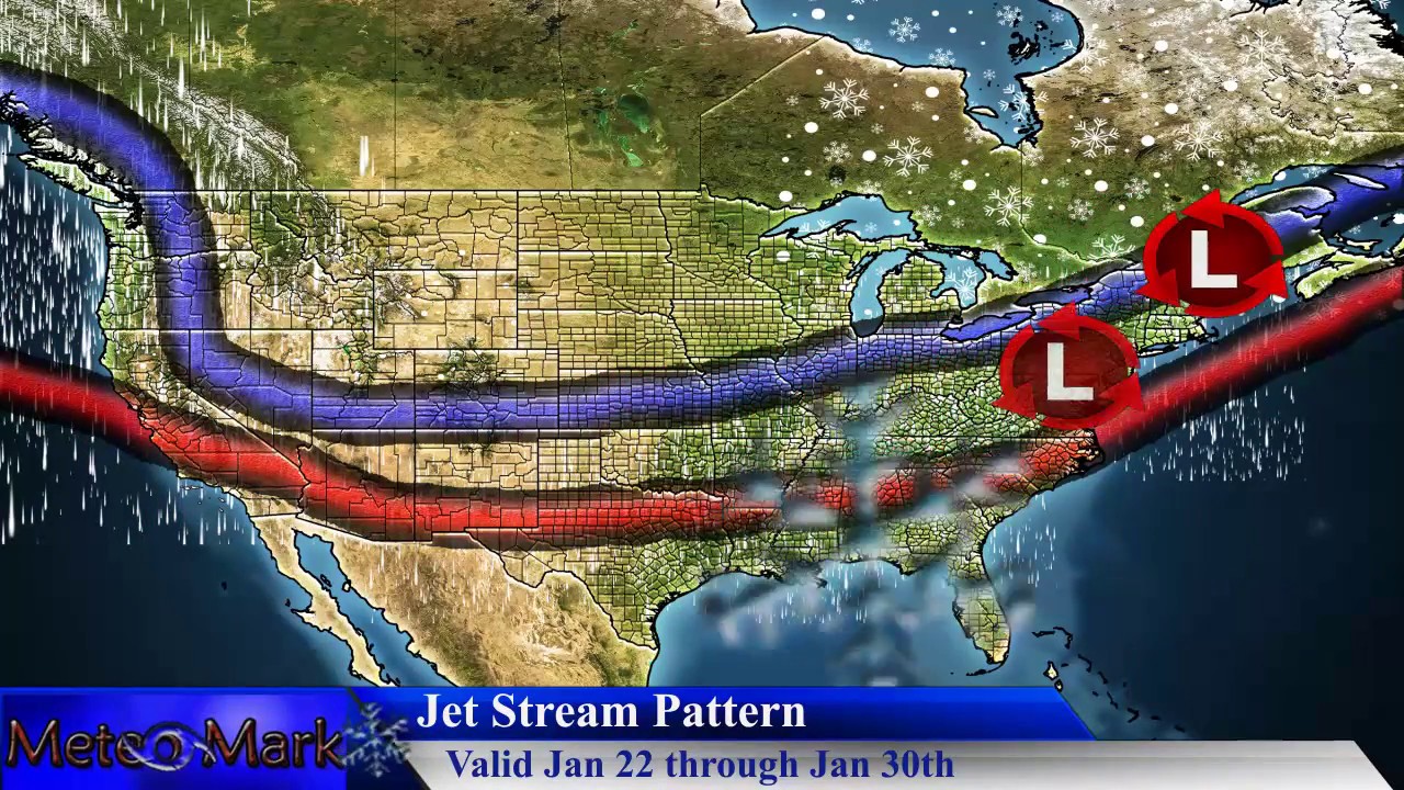 Winter Storm Takes Aim on the Northeast : Jan 22, 2017 - YouTube