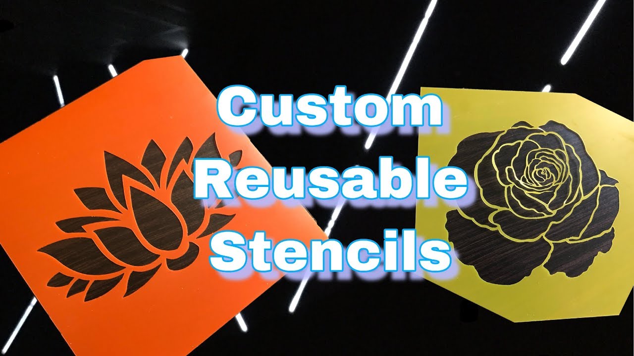 How To Make A Reusable Stencil With Silhouette Cameo YouTube how-to-make-a-reusable-stencil-with-silhouette-cameo-youtube