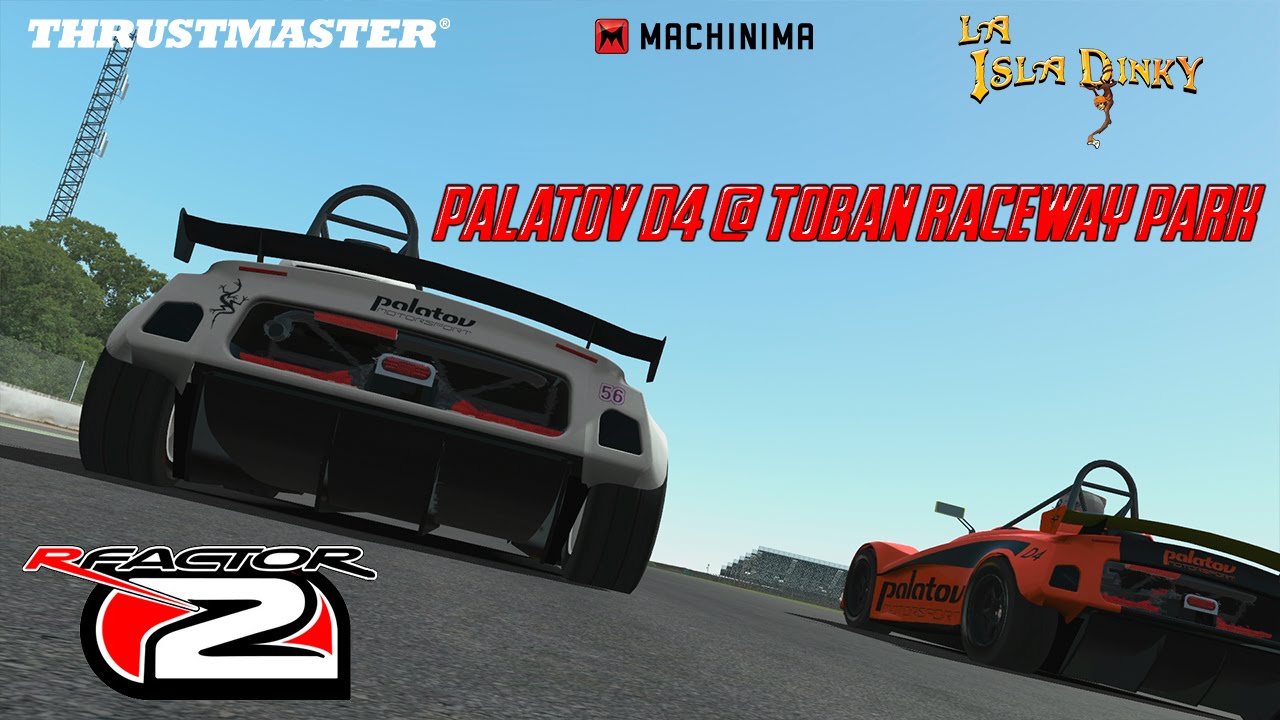 rFactor 2 - Palatov D4 @ Toban Raceway Park - Multicam - Thrustmaster ...