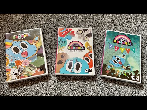 The Amazing World of Gumball: Volumes 1 - 3 DVD Unboxing (The DVD, Mystery, and Party)