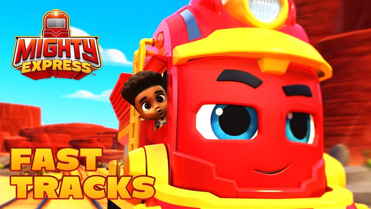 Freight Nate Saves the Popstar Piggies! 🐷 | Fast Tracks | Mighty ...