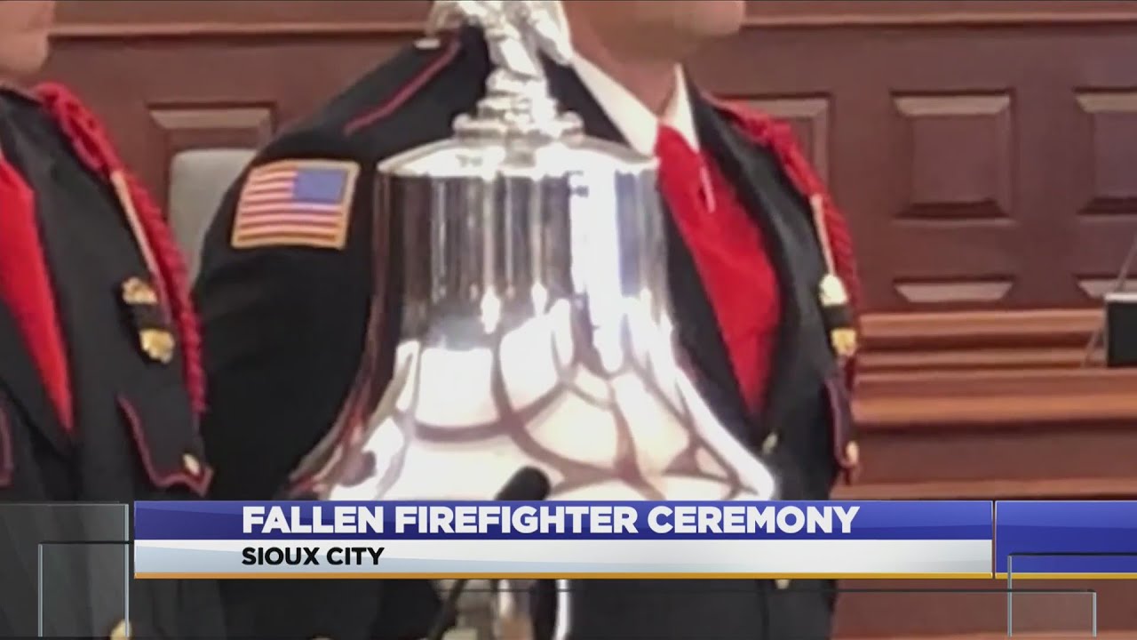 Fallen firefighter ceremony - YouTube