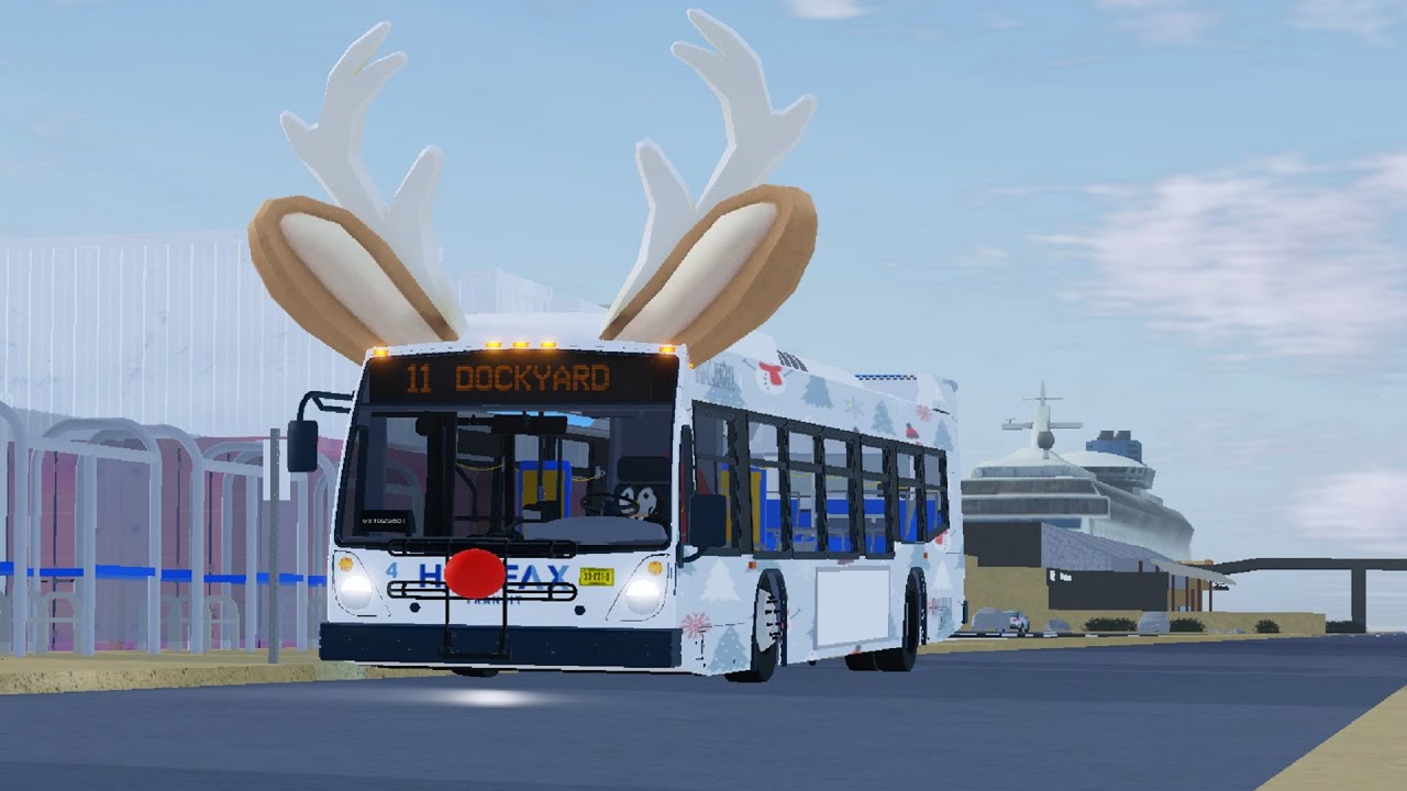 Halifax Transit (Roblox) - Novabus LFS #4 (2022 Halifax Holiday Bus) on ...
