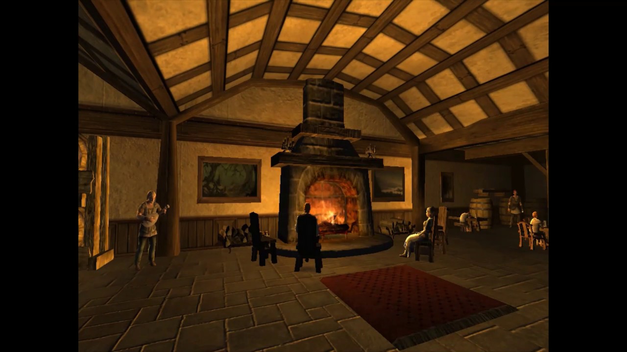 LOTRO | The Prancing Pony Music and Ambience (Old Version) - YouTube