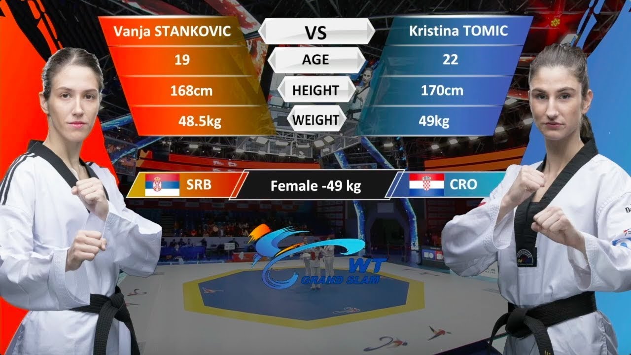 F-49kg| Kristina Tomic（CRO） VS Vanja Stankovic (SRB) | 2017-2018 Season ...