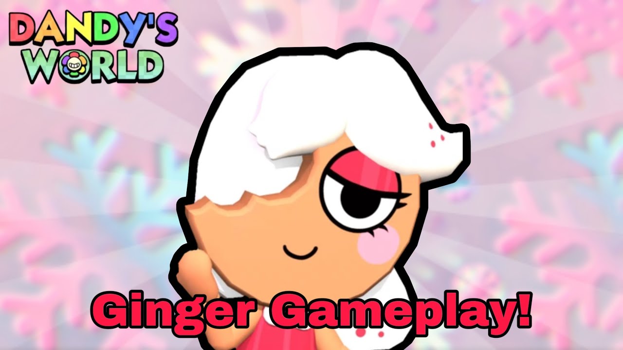 Playing as GINGER in Dandy’s World! (Christmas Update) - YouTube