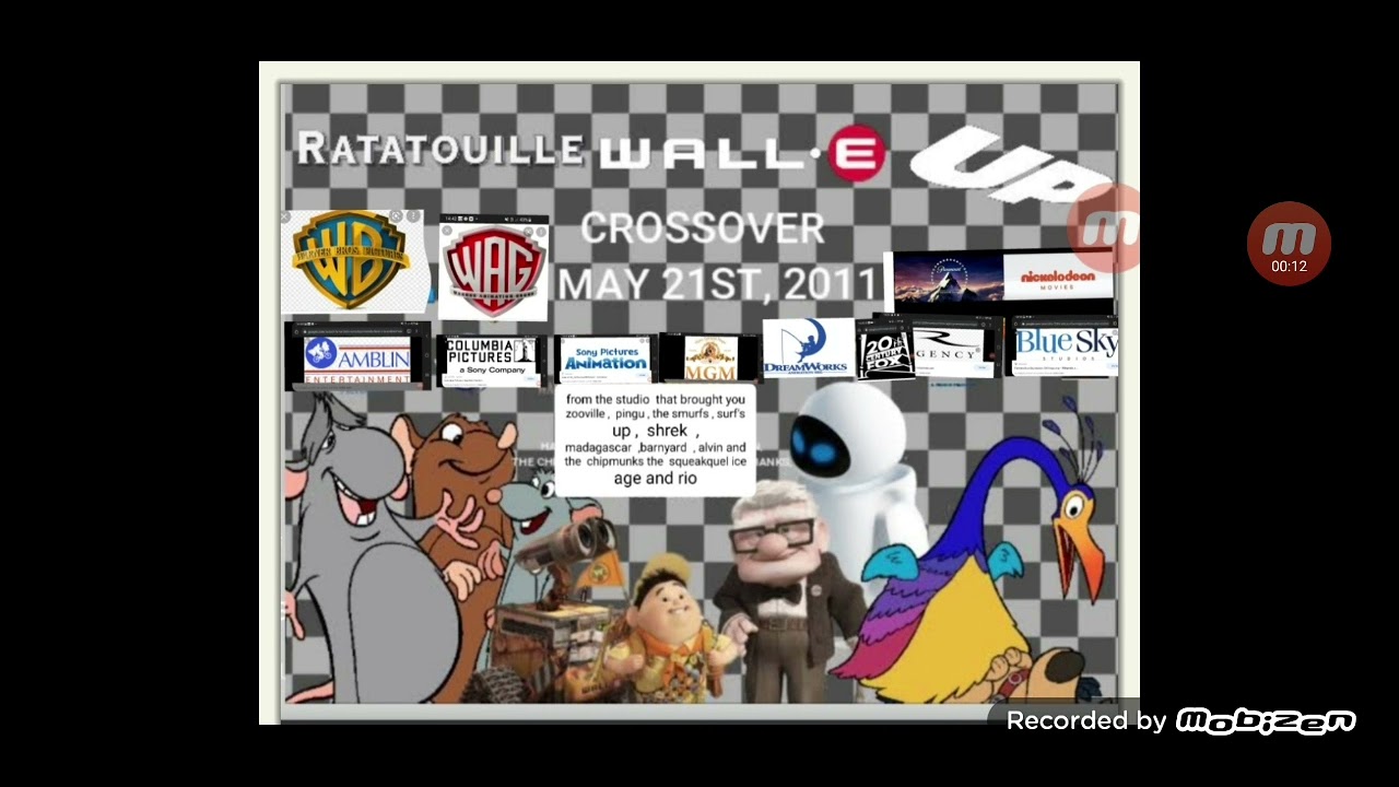 ratatouille-wall-e-UP crossover poster May 21 2011 to cinemark - YouTube