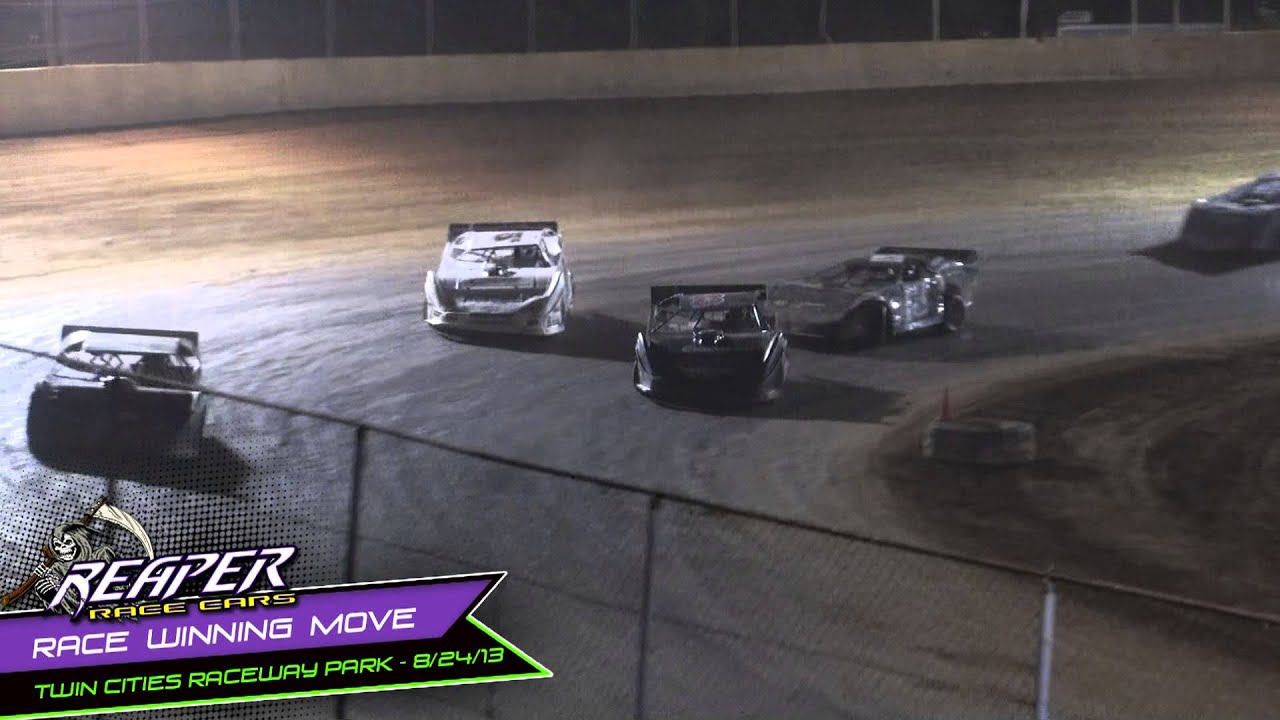 Reaper Race Cars Race Winning Move :: Twin Cities Raceway Park :: 8.24. ...