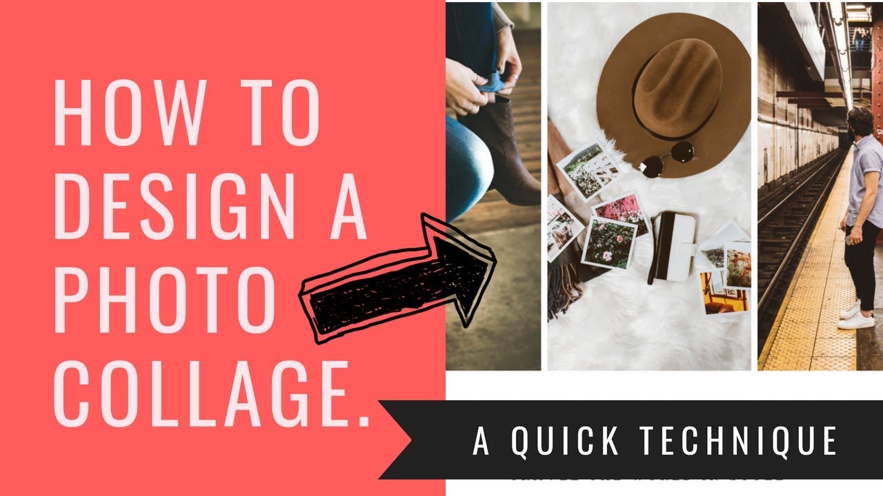 How to Quickly Design a Professional Photo Collage - YouTube