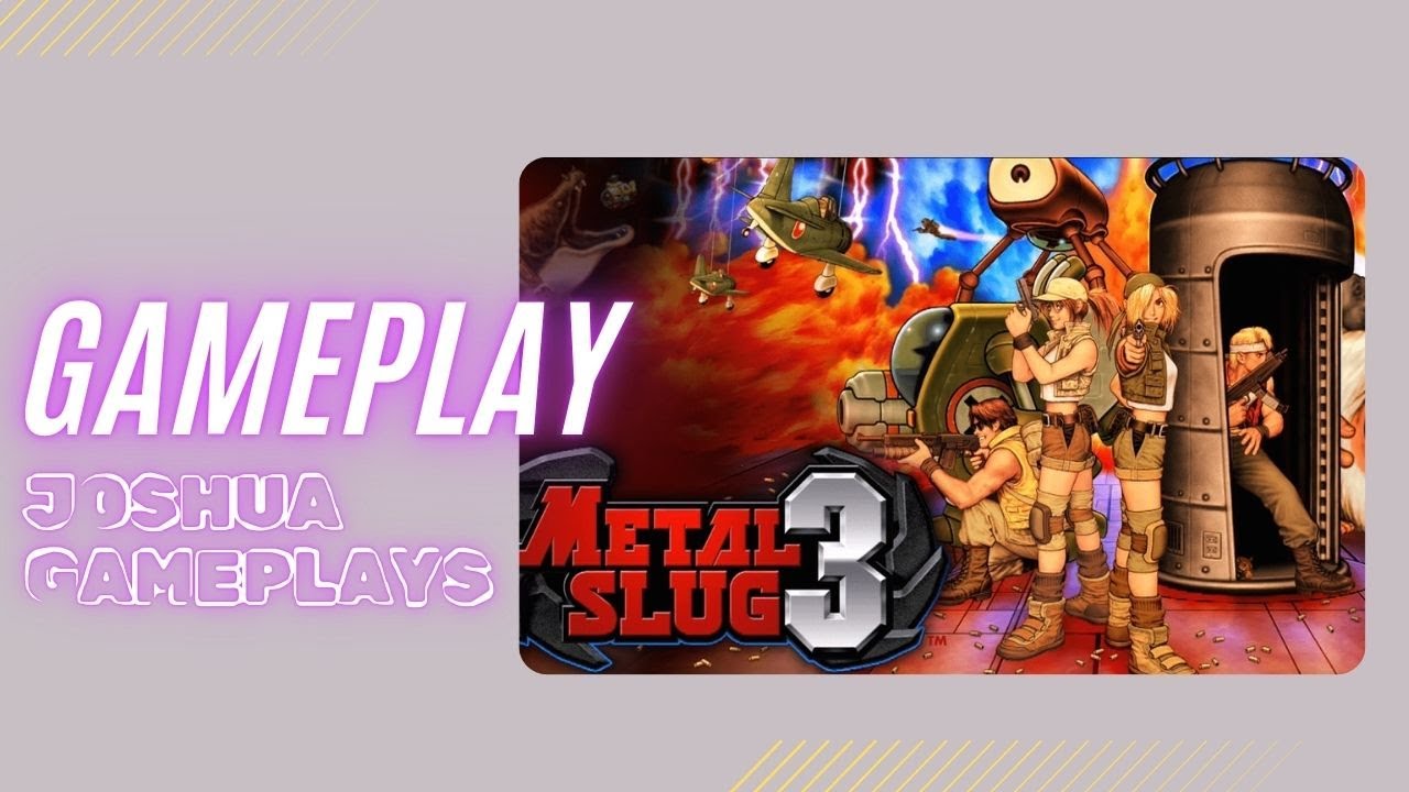Gameplay RETRO | Metal Slug 3 (AMLO es un alien) - YouTube