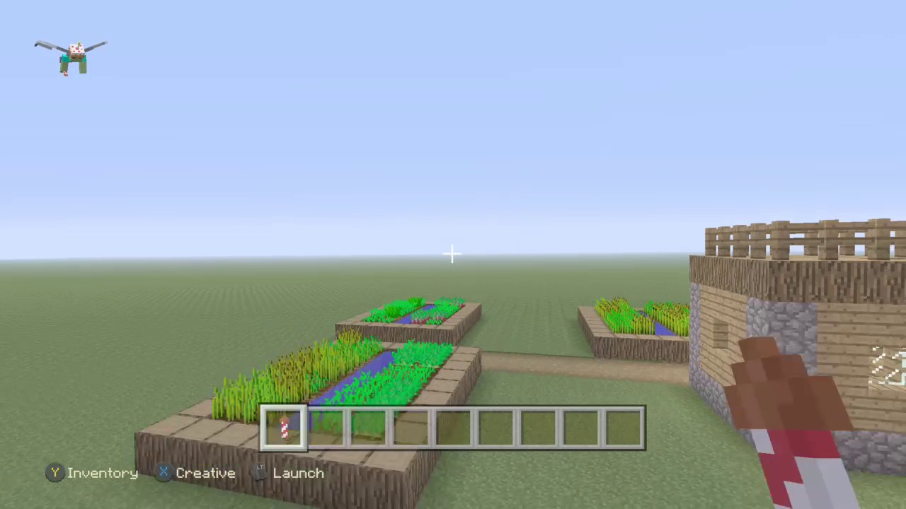 Using a Elytra and Fireworks on Minecraft Xbox One - YouTube